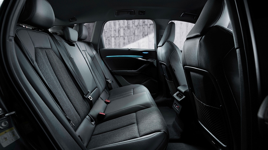 New Audi Q6 E-Tron interior with front passenger display revealed